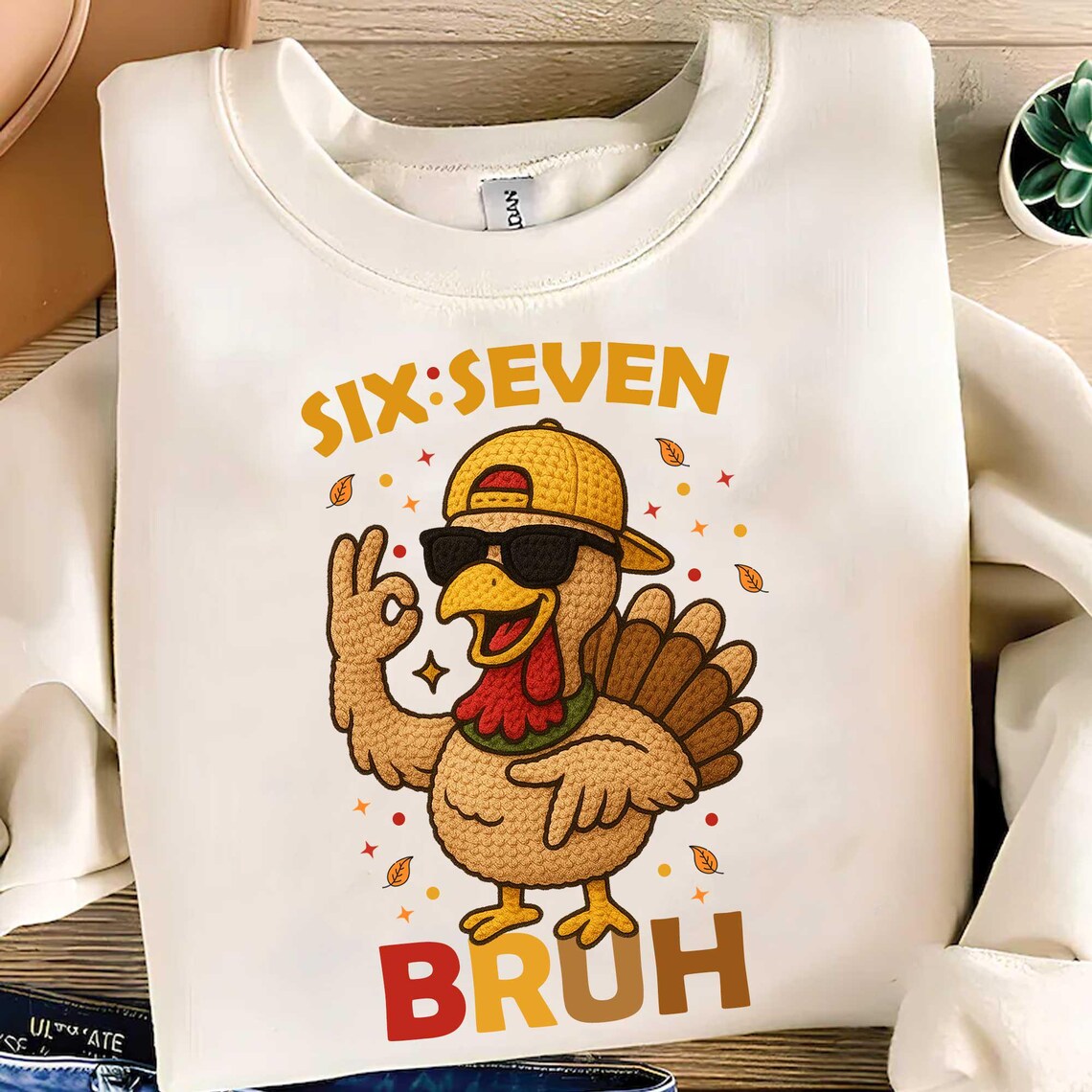 Funny Six Seven Meme Turkey BRUH PNG, 67 Turkey Shirt PNG, Six Seven ...