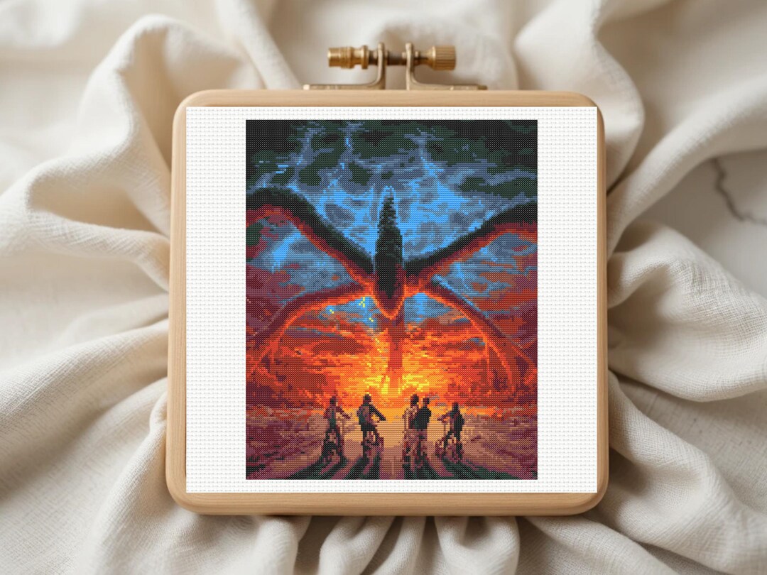 Stranger Things Cross Stitch Pattern, Instant PDF Download - Etsy
