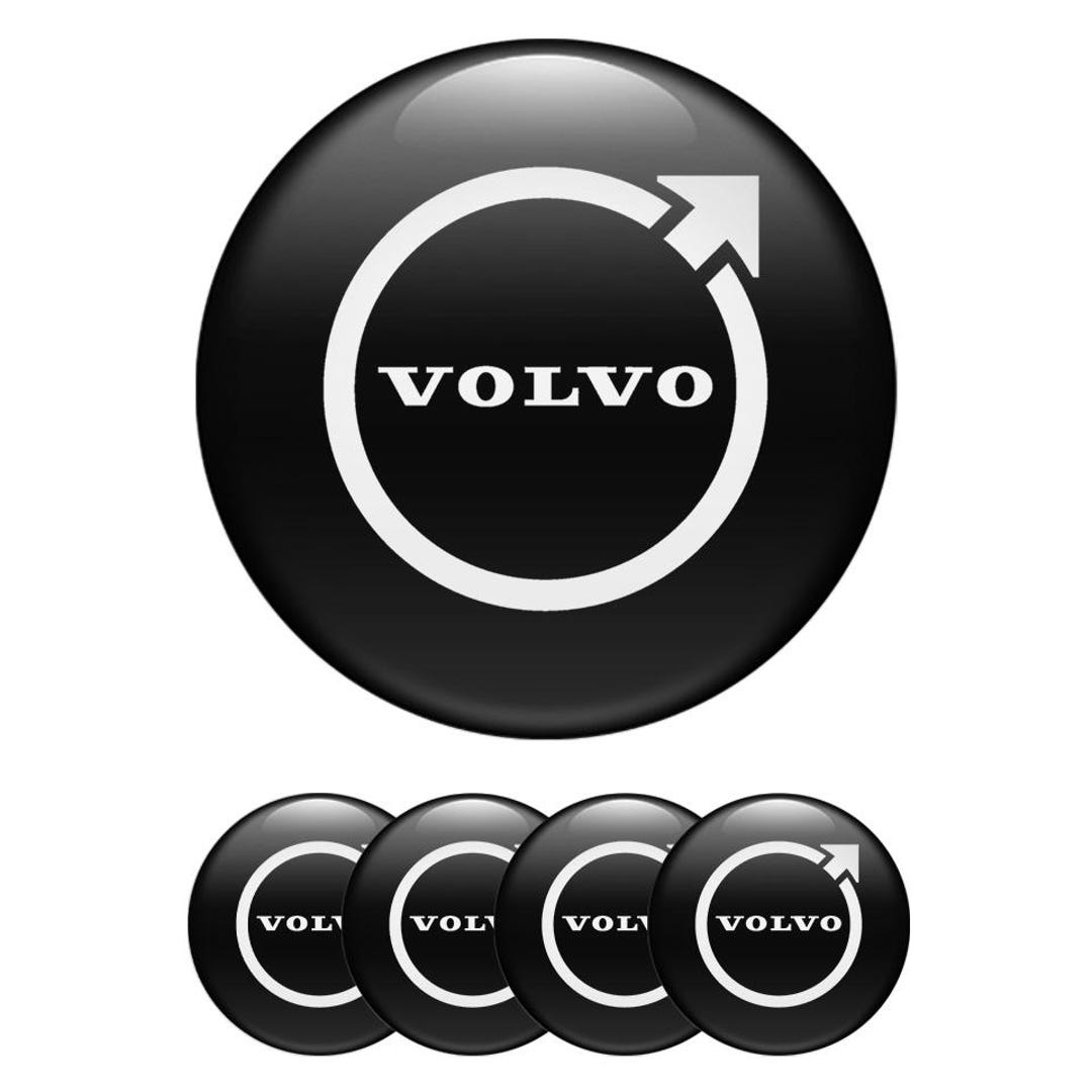 Domed Wheel Center Cap Logo Stickers for Volvo,epoxy Resin Emblems,car ...