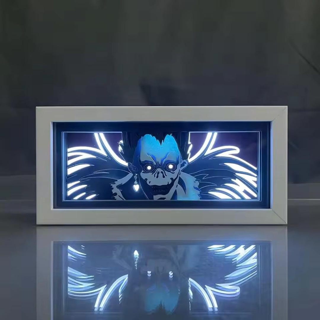 Anime Lightbox | Anime Inspired Night Light | Anime Inspired LED Light ...