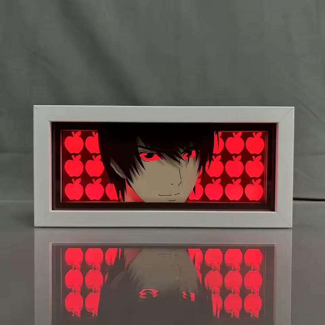Anime Lightbox | Anime Inspired Night Light | Anime Inspired LED Light ...