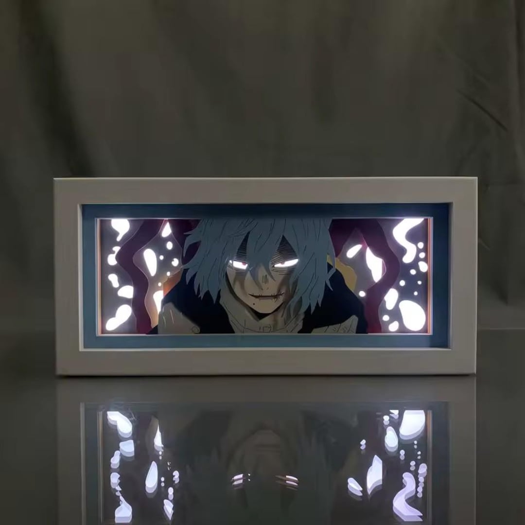 Anime LED Lightbox: 3D Papercraft, MHA Inspired, Remote Control | MHA ...