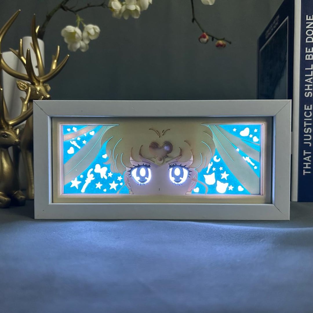 Anime Light Box: Sailor Moon Inspired | Sailor Moon Anime Gifts - Etsy