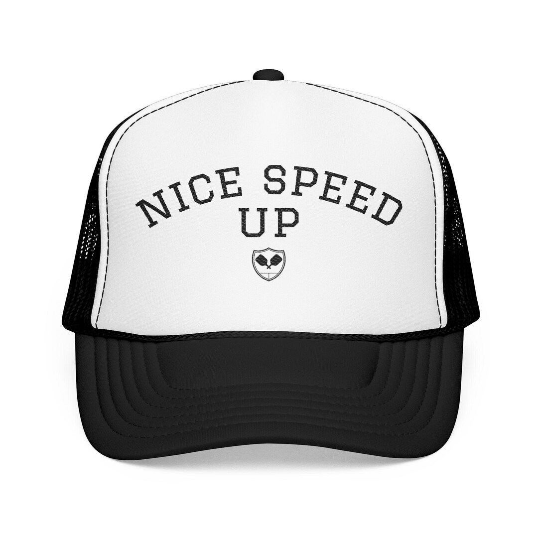 Nice Speed up Trucker Hat | Alien Embroidery - Etsy