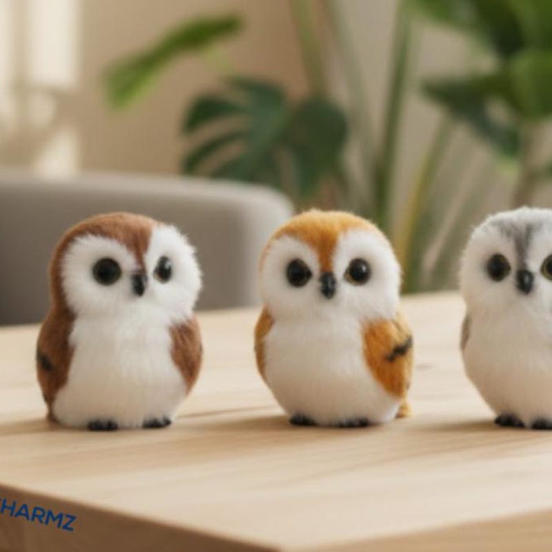 Mini Owl Stuffed Animal - Etsy