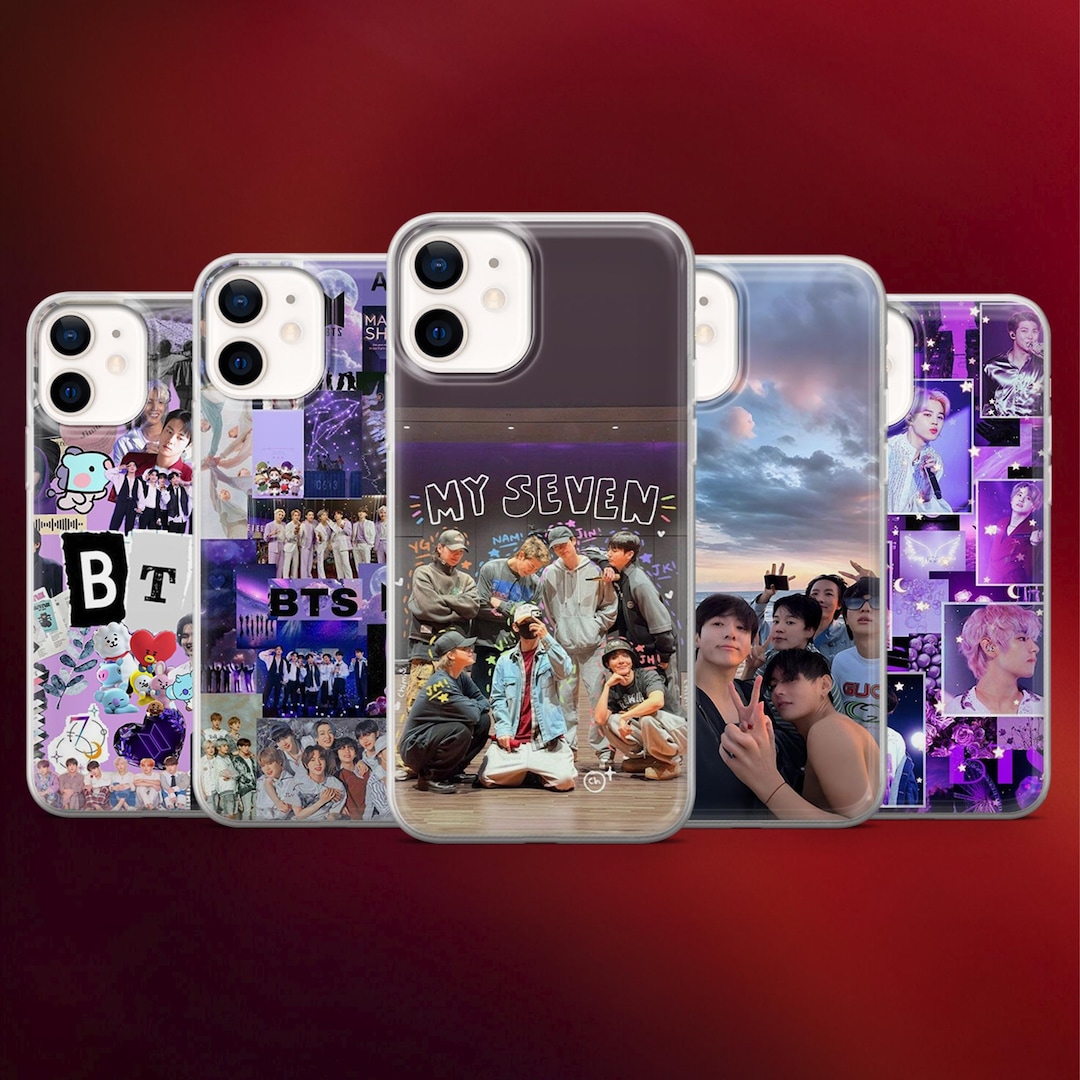 BTS Phone Case K-pop Korean Band Cover for iPhone 17, 17pro, 16, 15, 14 ...