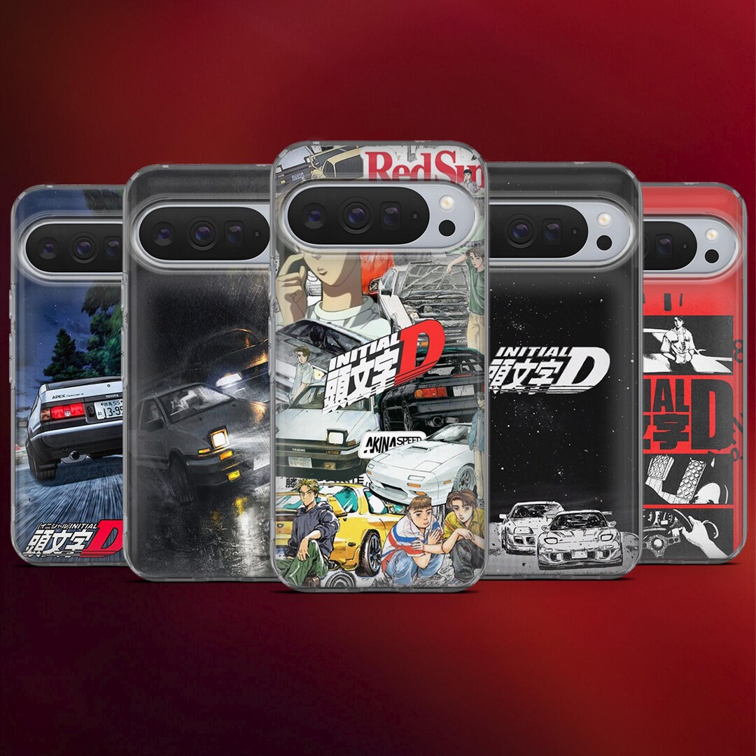 Initial D Phone Case JDM Manga Cover for Google Pixel 10, 10pro, 10pro ...