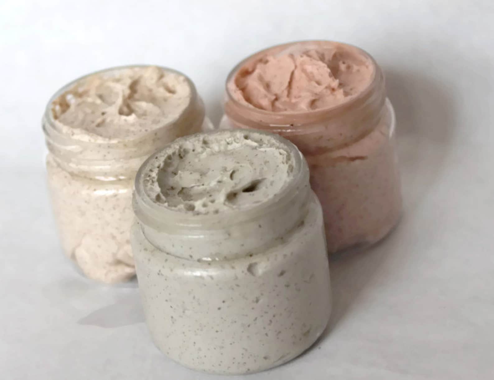 Sea Clay Facial Scrub With Apricot Seeds Natural Scrub - Etsy