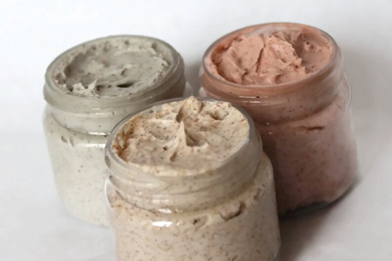 Morrocan Rhassoul Facial Scrub With Apricot Seeds Natural - Etsy