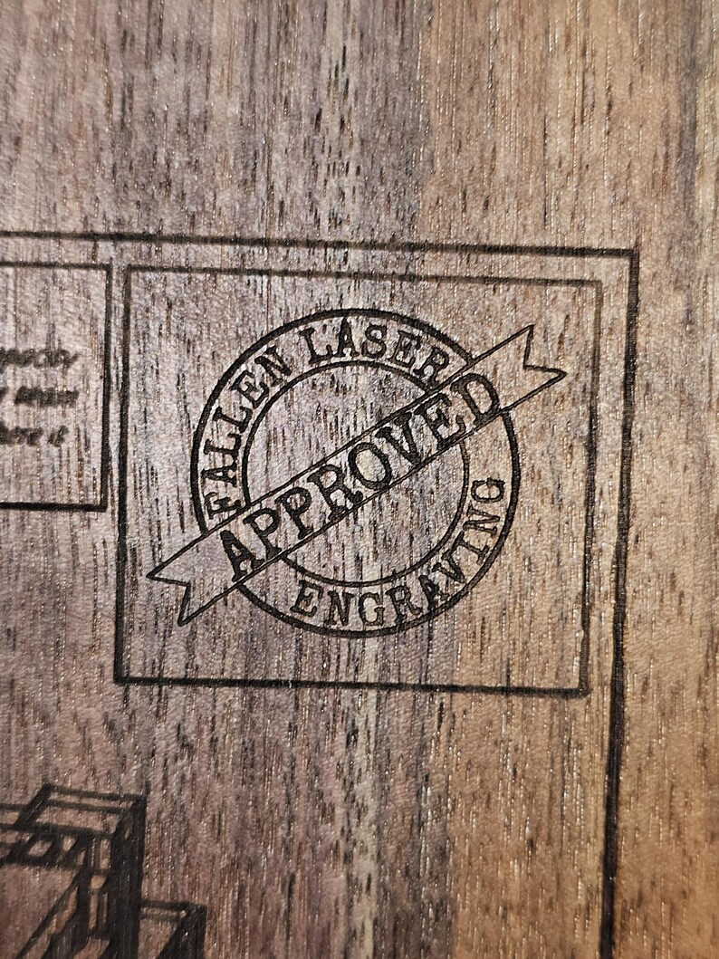 Notre Dame Stadium Blueprint Cutting Board - Etsy