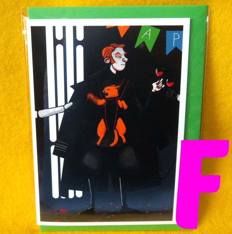 Star Wars GENERAL HUX Millicent the Cat Armitage Hux and | Etsy