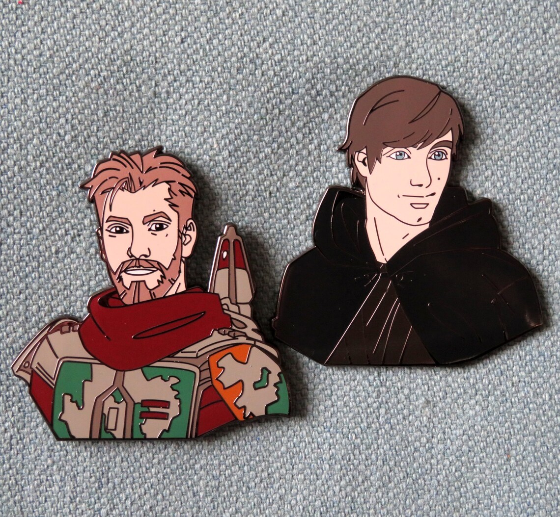 Mandalorian Cobb Vanth Luke Skywalker Busts Mark Hamill | Etsy