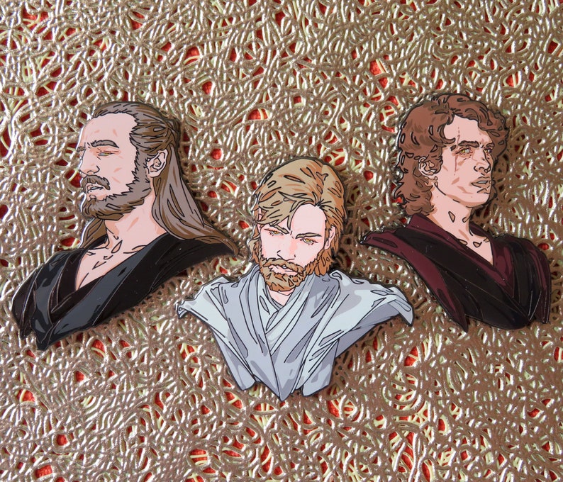 OBIKIN Star Wars SITH Anakin Skywalker Obi-wan Kenobi Qui-gon Jinn ...