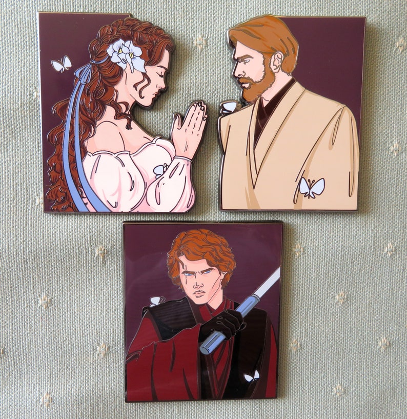 Star Wars Padme Amidala Obi-wan Kenobi Anakin Skywalker Obikin Obidala ...