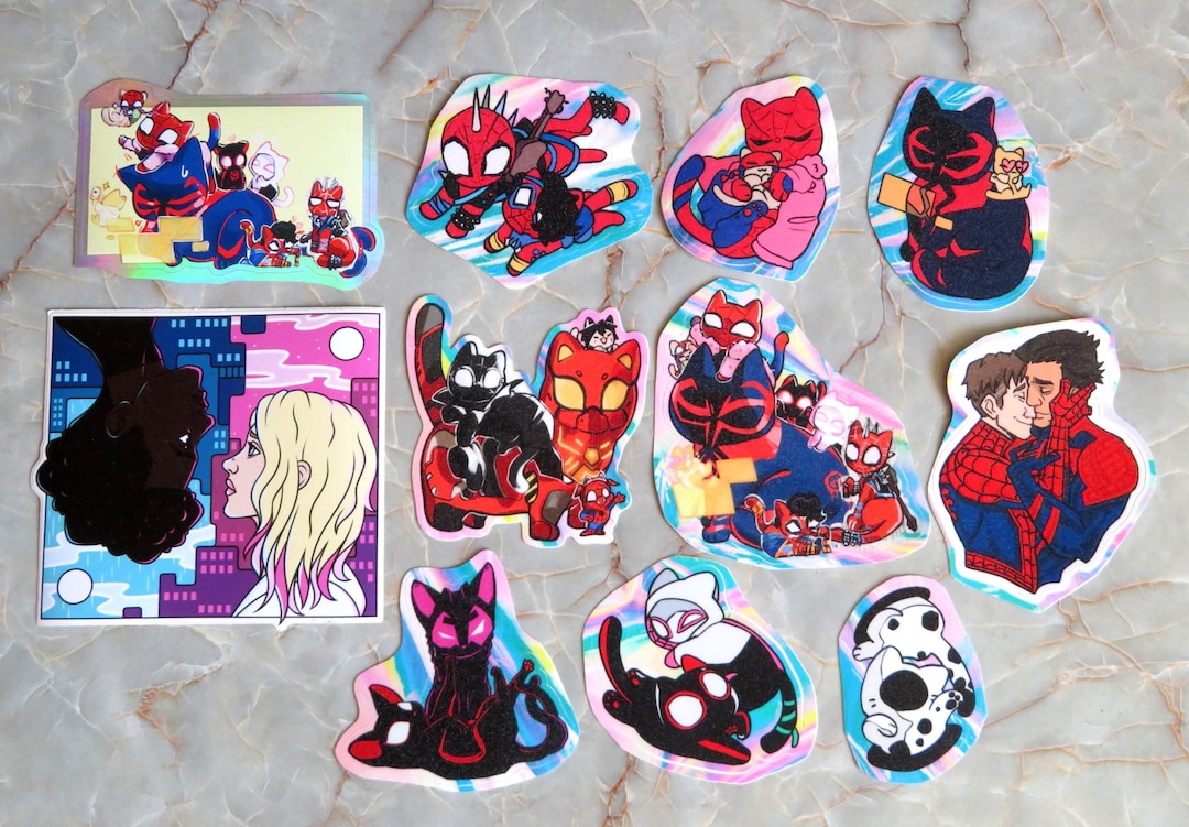 Spider-man: Spider-verse Miguel Lyla Peter B. Parker Mayday Miles ...