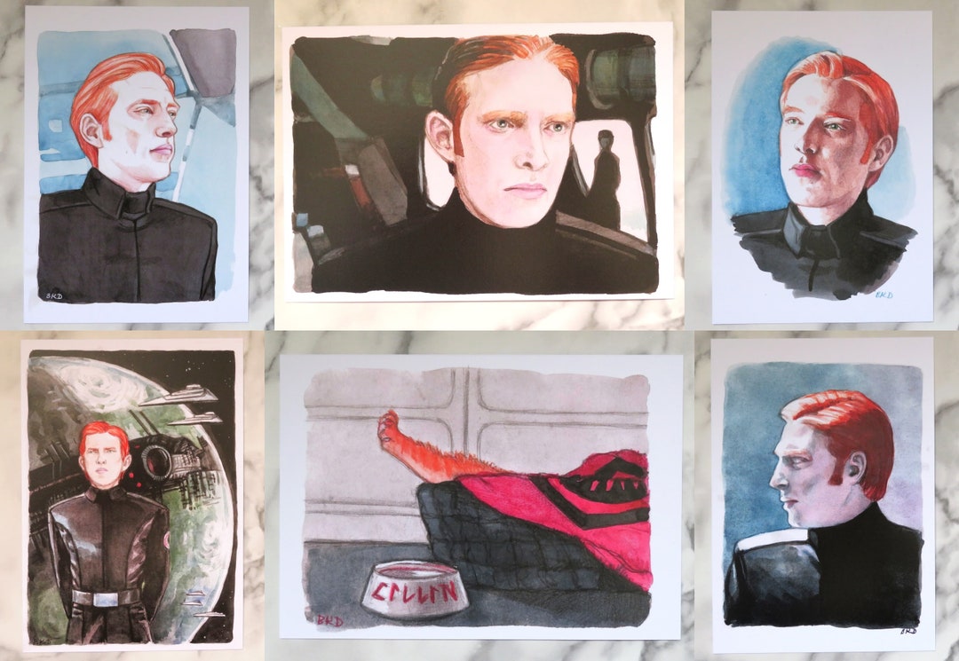 General Hux Star Wars A5 Print Collection the Force Awakens the Last ...