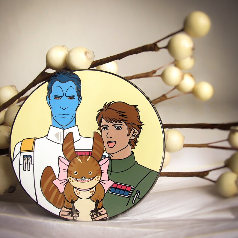 Thranto Admiral Thrawn and Eli N. Vanto With Lothcat Star Wars: the ...