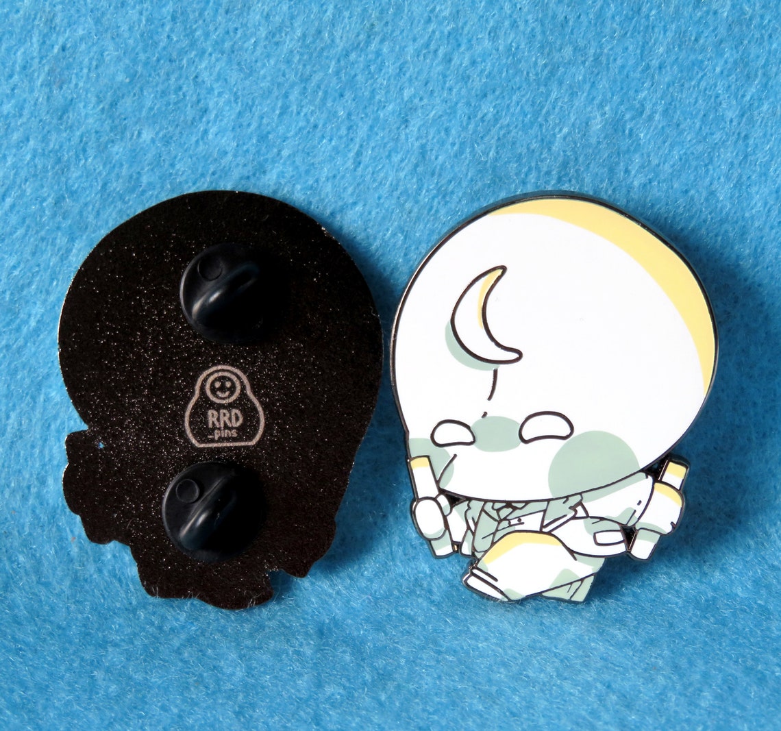 Moon Knight LE 50 CHIBI PINS Steven Grant Marc Spector Layla - Etsy