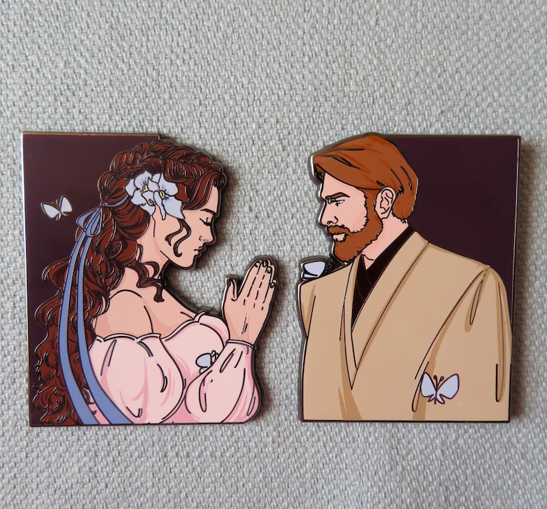 Star Wars Padme Amidala Obi-wan Kenobi Anakin Skywalker Obikin Obidala ...