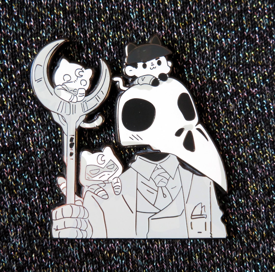 Moon Knight LE 30 CHIBI Pin KITTENS Steven Grant Marc Spector Jack ...