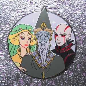 Mortis Gods Father, Son and Daughter Clone Wars Morai Owl Hard Enamel ...