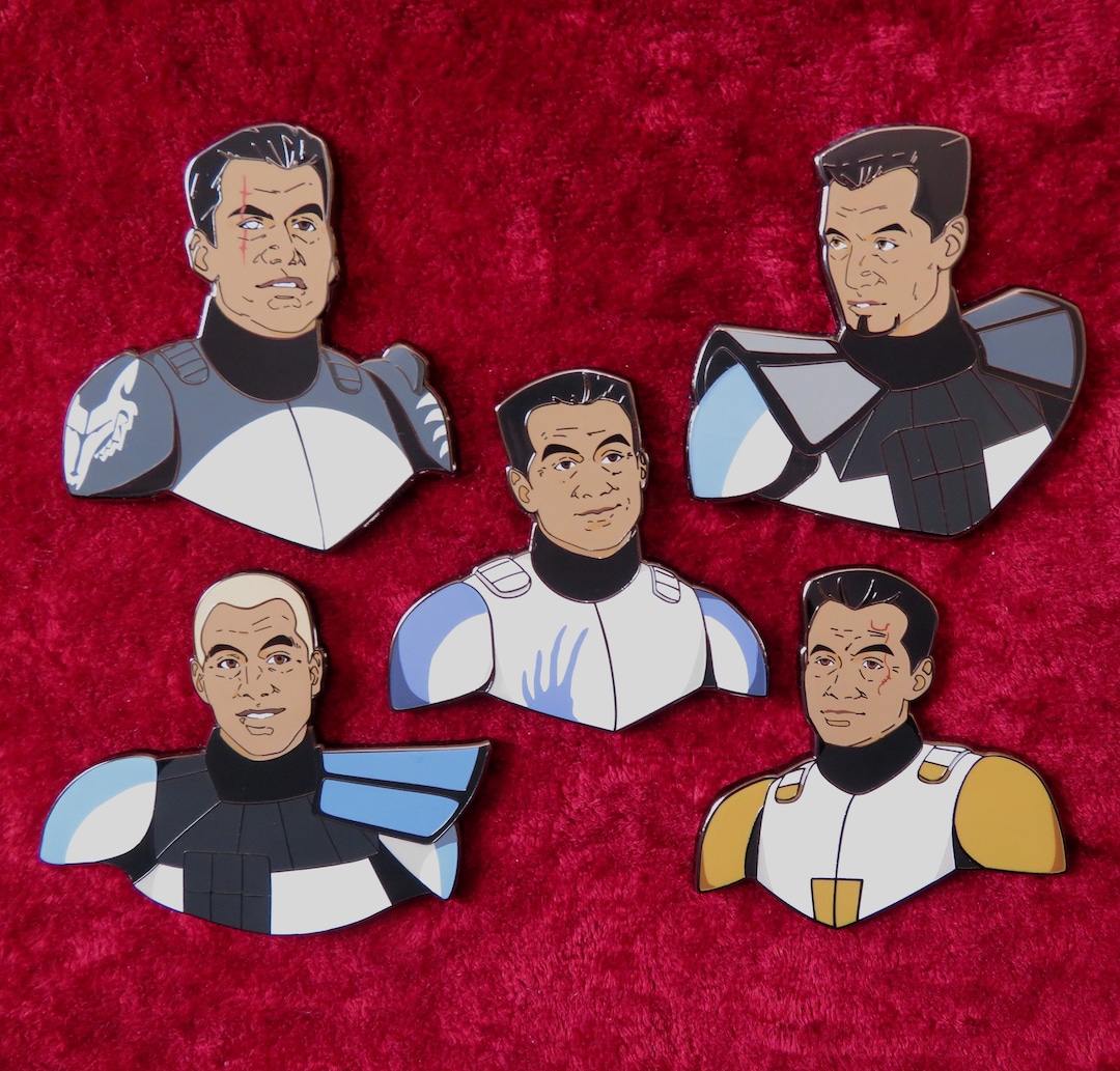 Star Wars Clone Wars Commander Cody Captain Rex ARC Trooper Fives ...