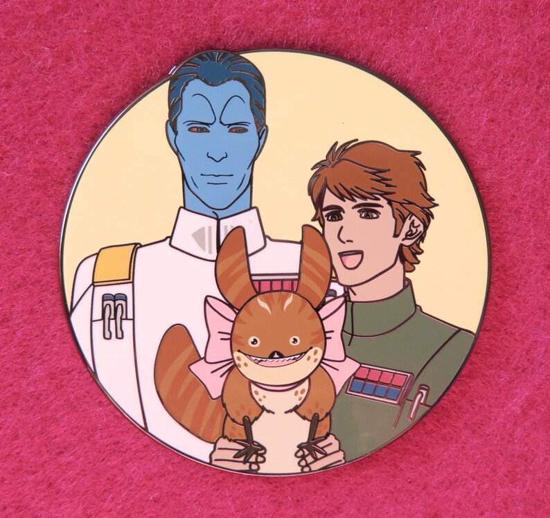 Thranto Admiral Thrawn and Eli N. Vanto With Lothcat Star Wars: the ...