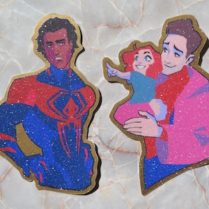 Spider-man: Spider-verse Miguel Lyla Peter B. Parker Mayday Miles ...