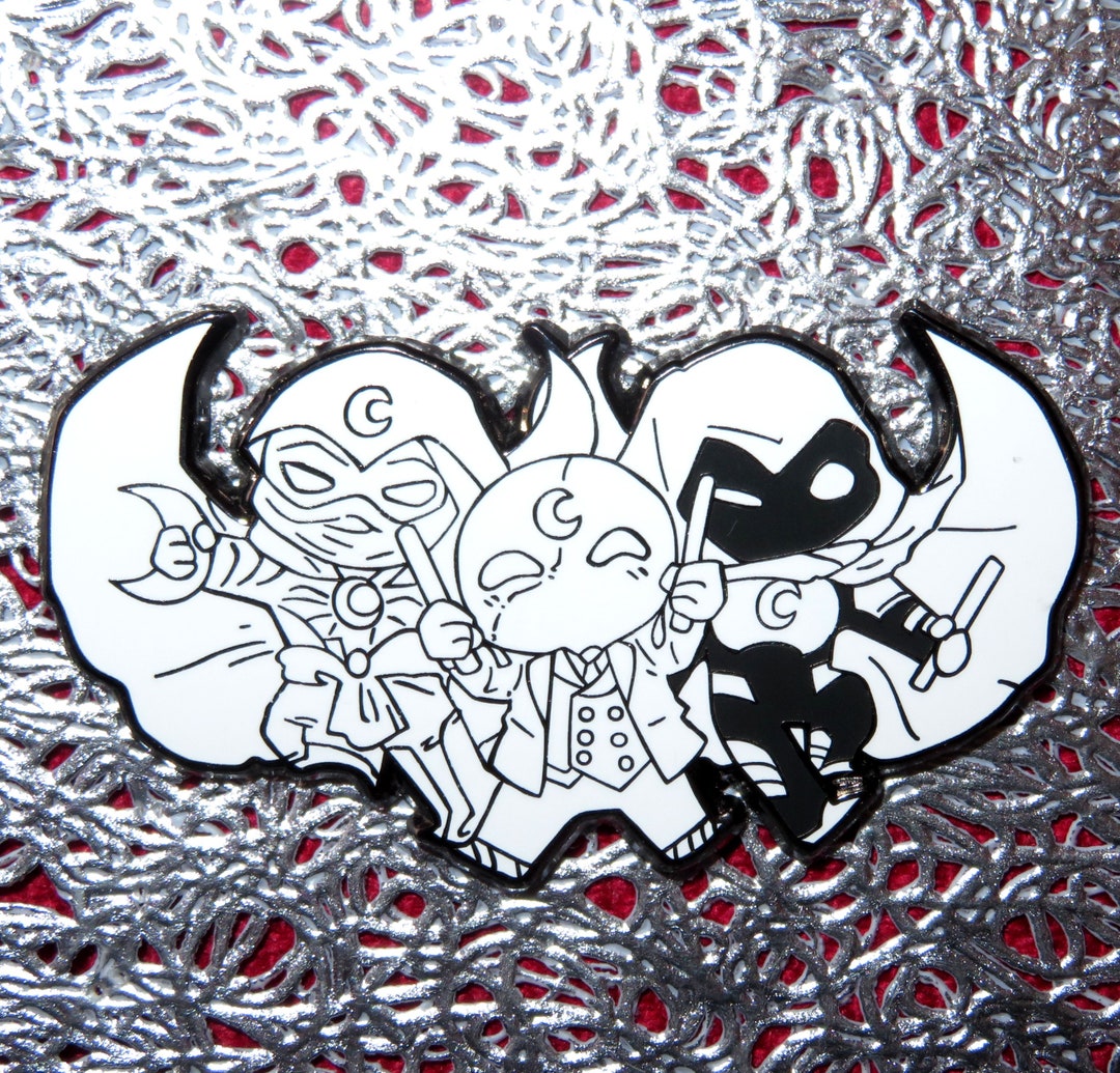 Moon Knight LE 30 CHIBI PINS Flying Steven Grant Marc Spector Jack ...