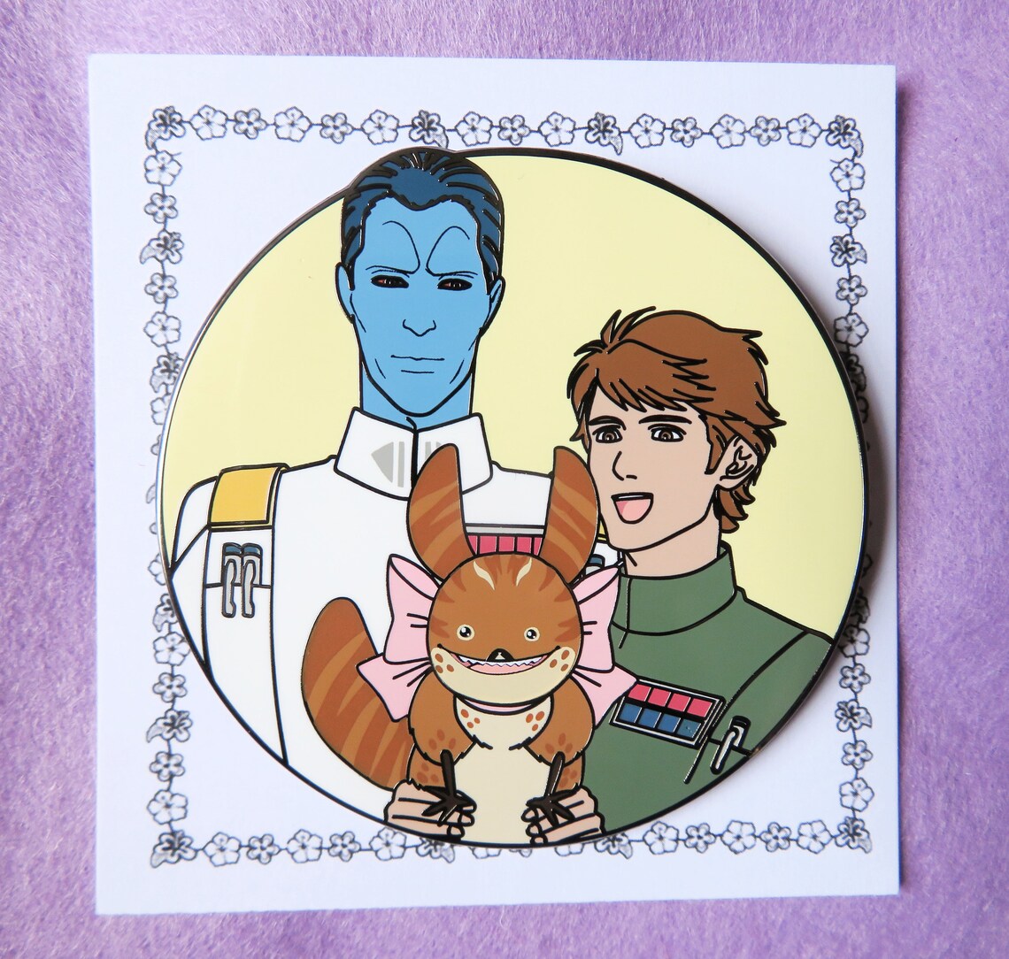 Thranto Admiral Thrawn and Eli N. Vanto With Lothcat Star Wars: the ...