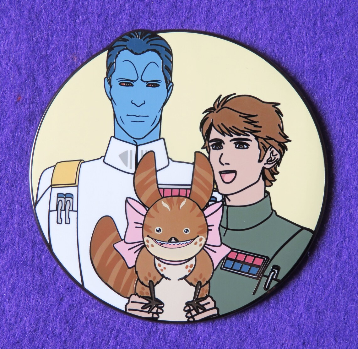 Thranto Admiral Thrawn and Eli N. Vanto With Lothcat Star Wars: the ...