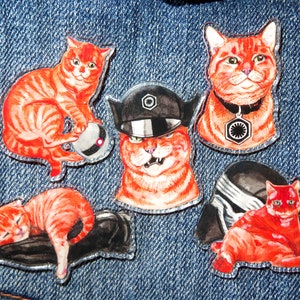 Star Wars Millie Millicent Ginger Cat Kylo General Hux Cute Baby Kitten ...