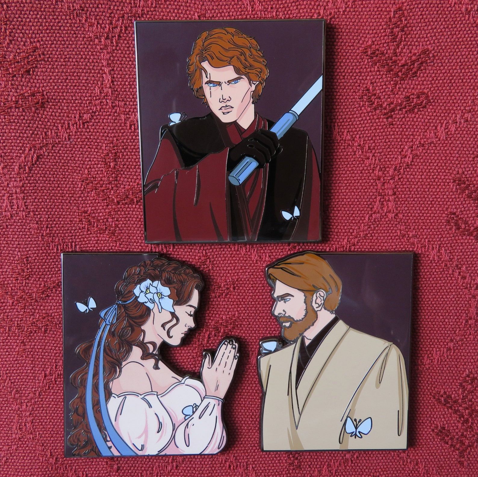 Star Wars Padme Amidala Obi-wan Kenobi Anakin Skywalker Obikin Obidala ...