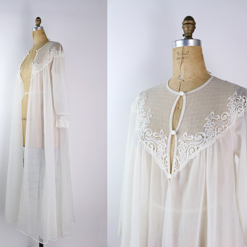 Sheer Nightgown - Etsy