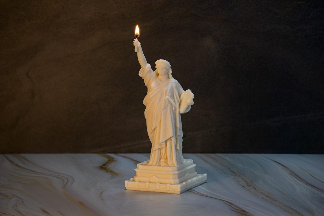 Statue of Liberty Candle - Etsy