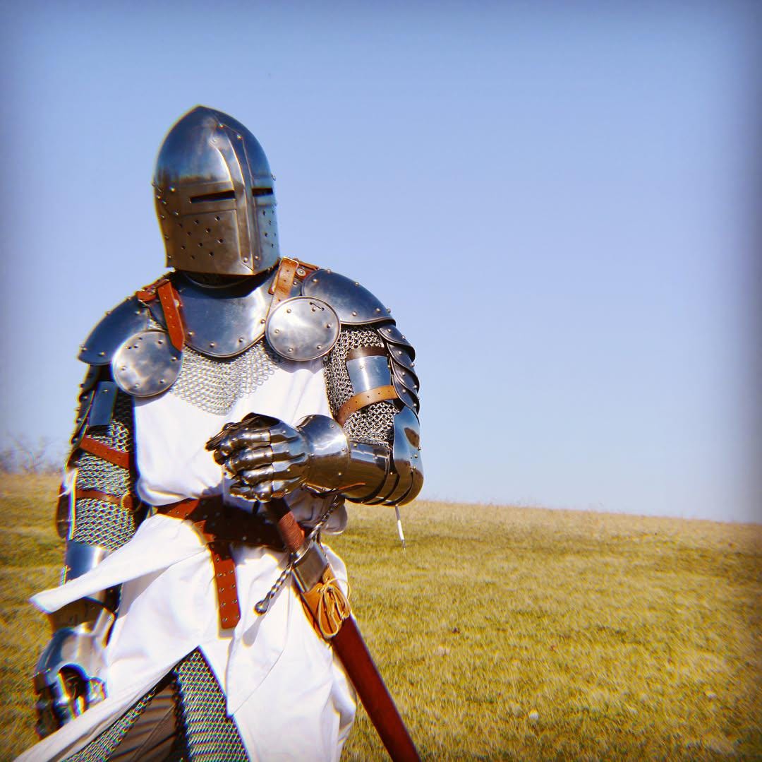 Knights Templar Suit of Armour | Medieval Knight Armor Set | Steel ...
