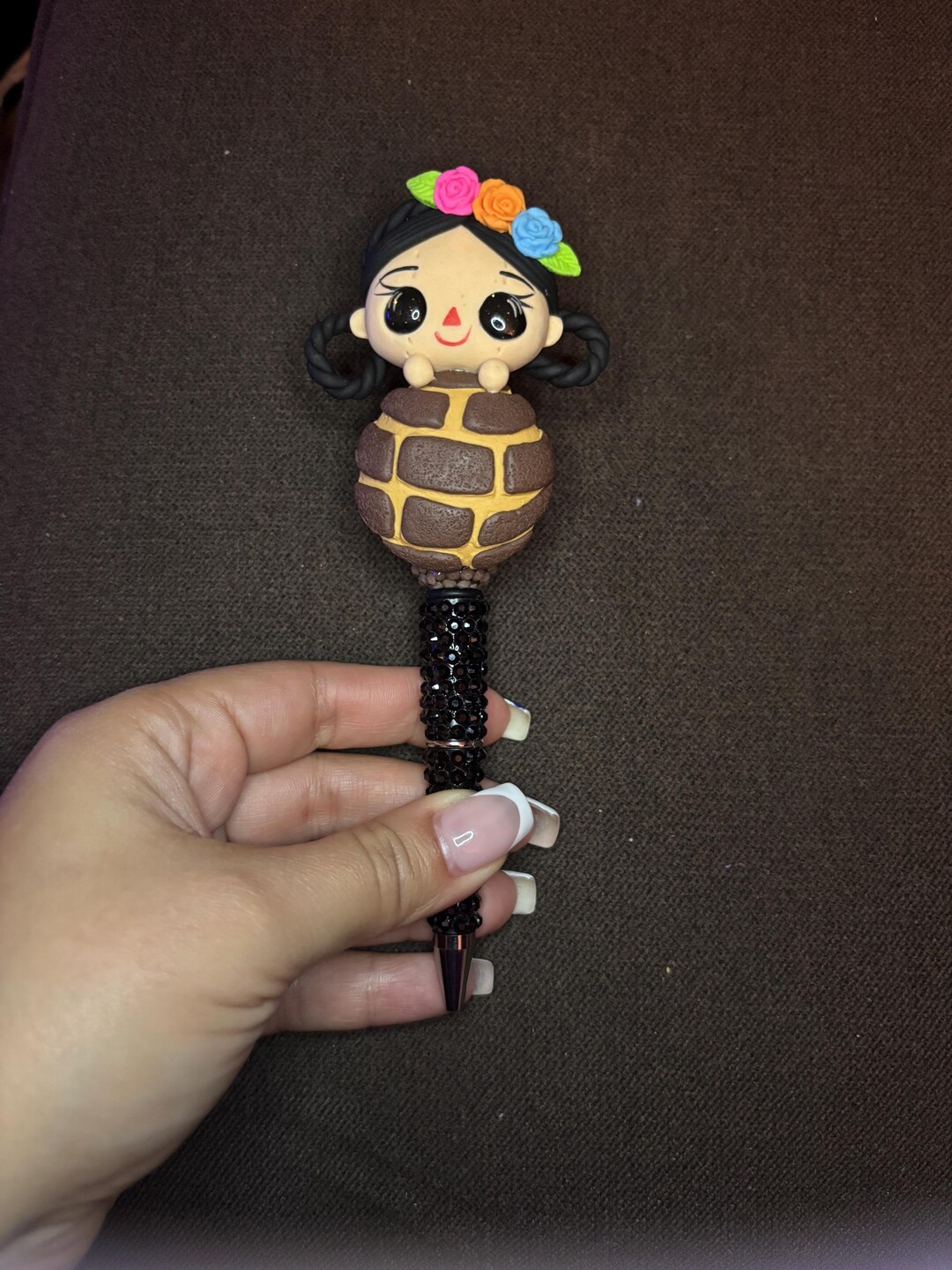 Custom Pen | Clay Doll | Concha Inspired - Etsy