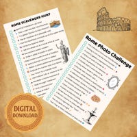 Italy Scavenger Hunt Bundle - 3 Scavenger Hunts - Rome, Florence ...