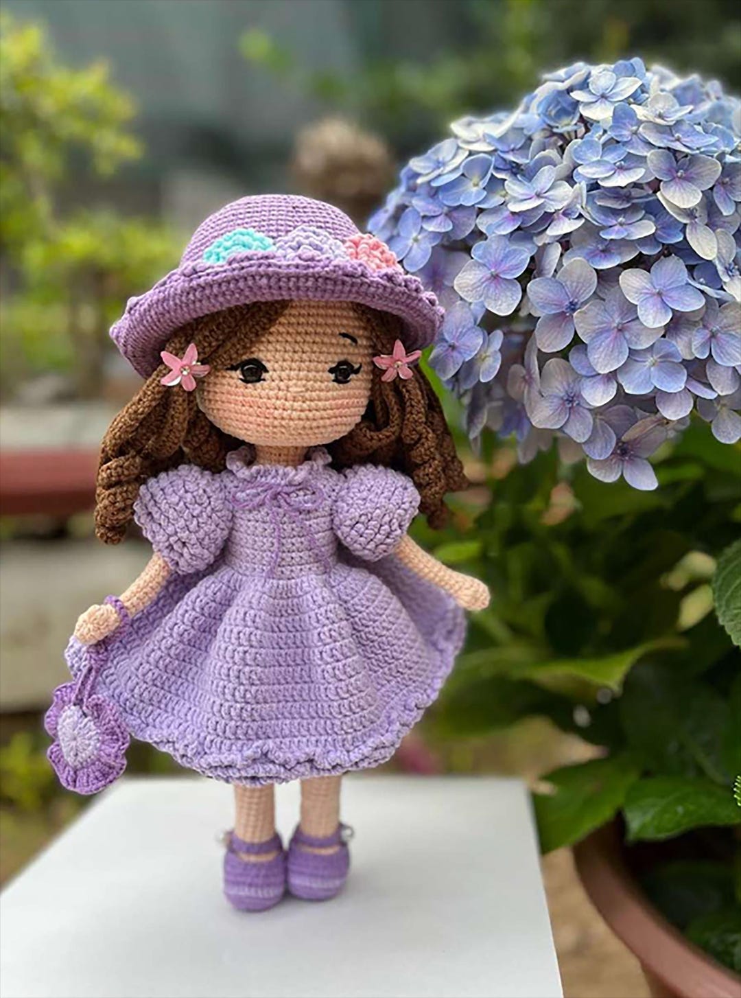 Emma Doll Crochet Pattern, Amigurumi Doll PDF, Cute Crochet Doll Toy ...