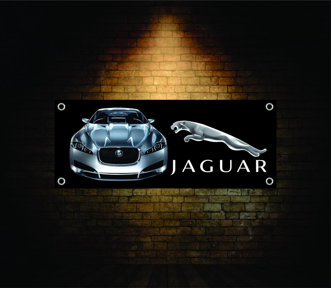 Jaguar Logo Vinyl Banner für Garage, Showroom, Büro - Etsy.de