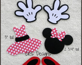 Minnie mouse hands | Etsy