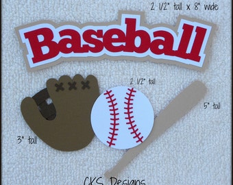 Baseball Die Cut | Etsy