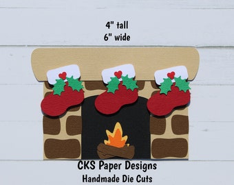 Fireplace Die Cut - Etsy