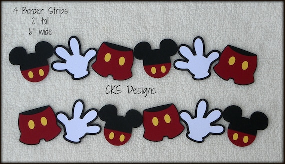 Mickey Mouse Head Border