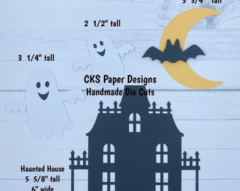 Handmade Paper Die Cut HAY BALES Set of 3 Fall Farm Scrapbook Page ...