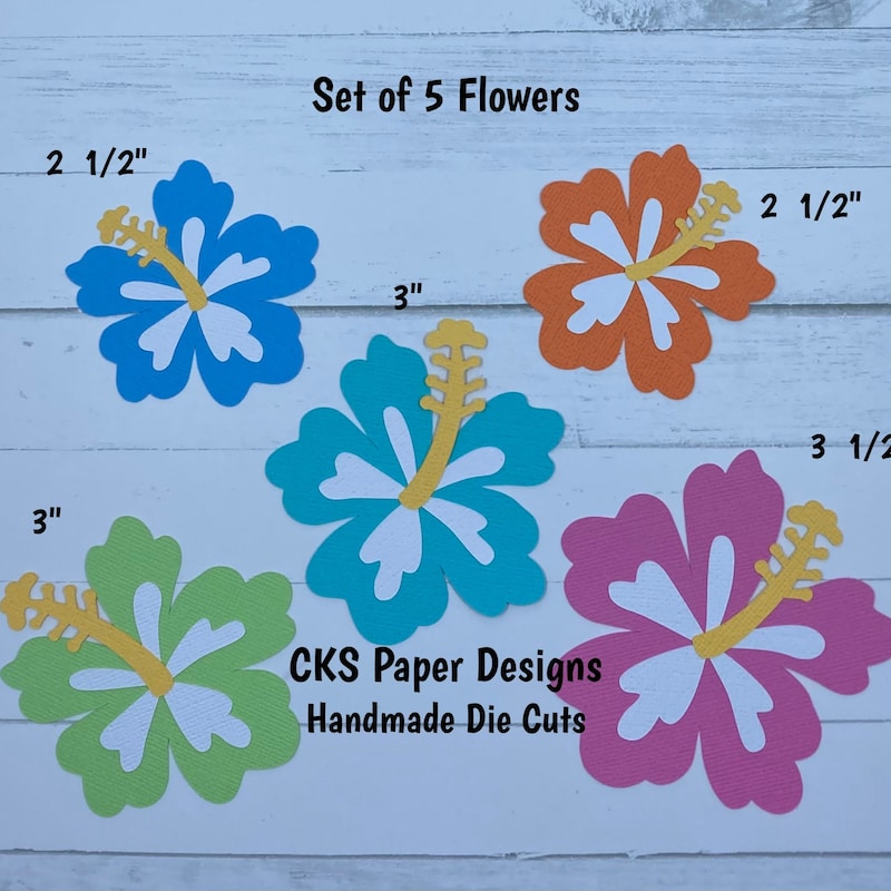 Hawaiian Scrapbook Cutouts - Etsy
