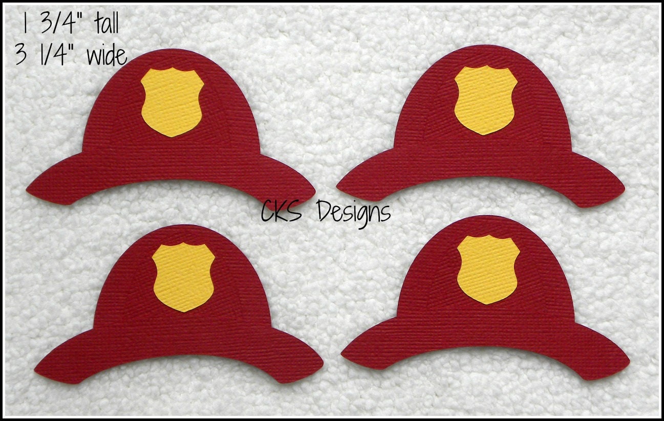 Firefighter Hat Cut Out