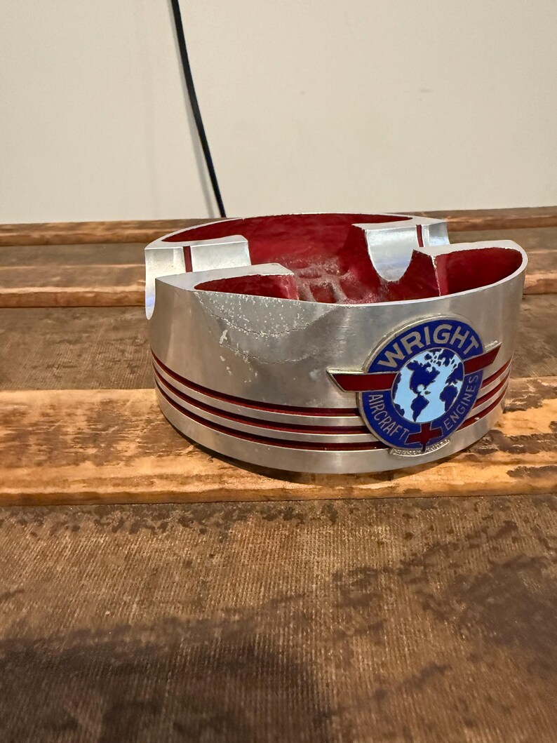Ashtray of Wright Aluminum Aircraft Piston - Etsy