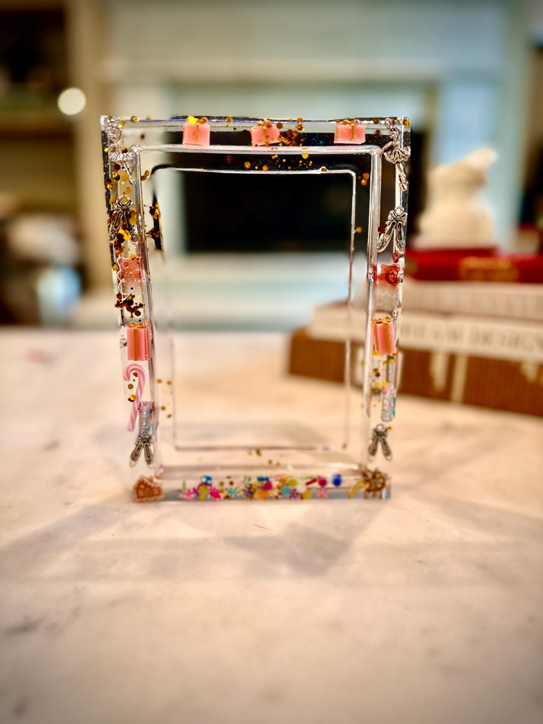 Nutcracker Ballet Resin Picture Frame | 4x6 Open Back Frame FINAL FEW - Etsy