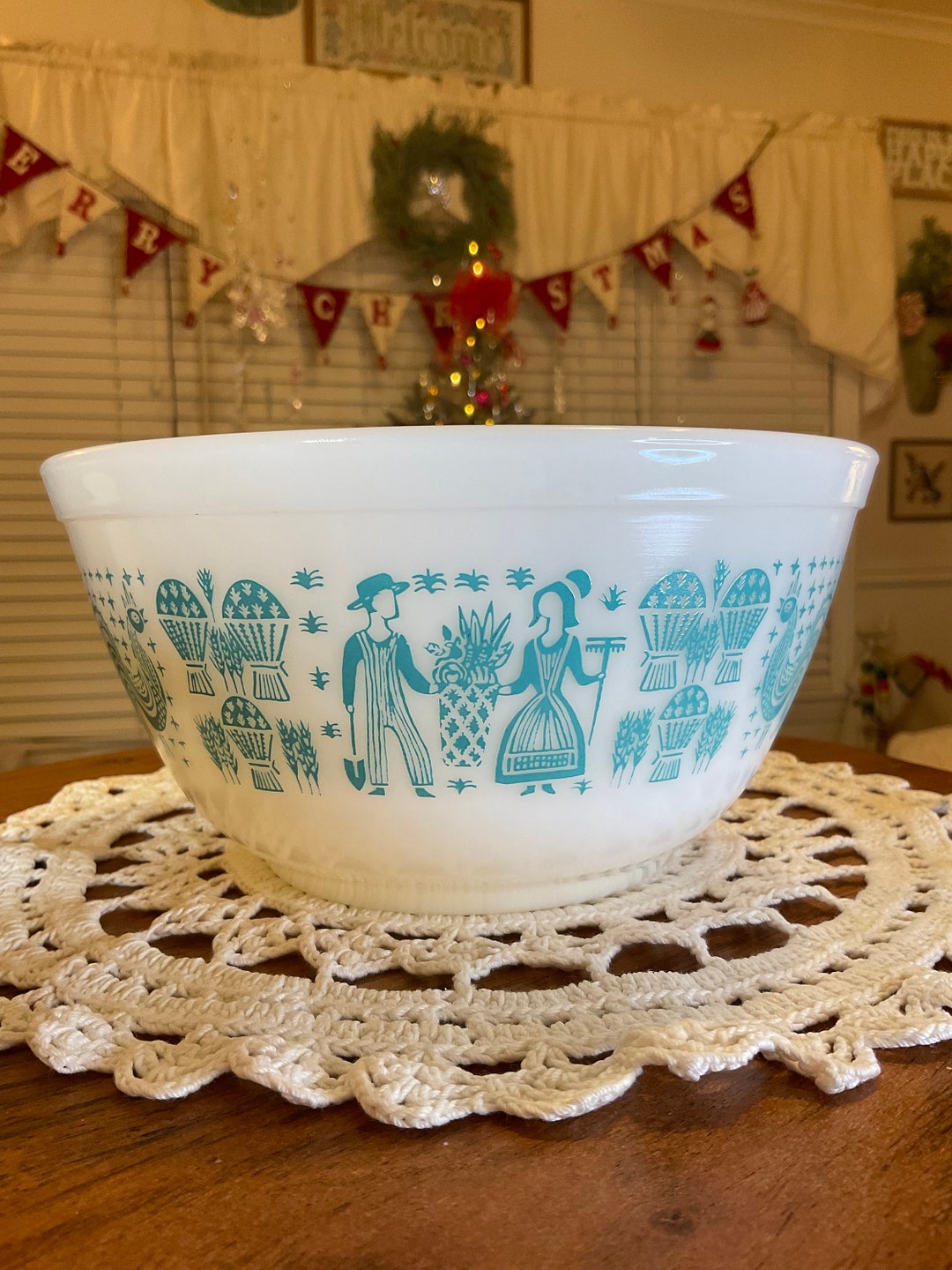 Vintage Pyrex Amish Butterprint 402 1 1/2 Qt Bowl, Collecting Pyrex ...